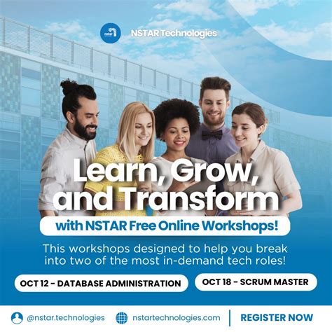 nstar technologies on linkedin freeworkshop techcareers dba scrummaster careergrowth nstar
