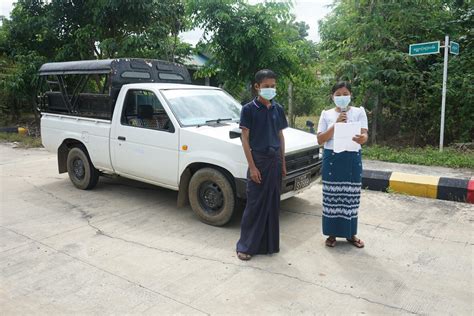 ဥတ္တရခရိုင်အတွင်း ကိုဗစ် ၁၉ ရောဂါ ကူးစက်ပြန့်ပွားမှုလျော့ကျစေရန် ရည်ရွယ်၍ အသံချဲ့စက်ဖြင့် လိုက