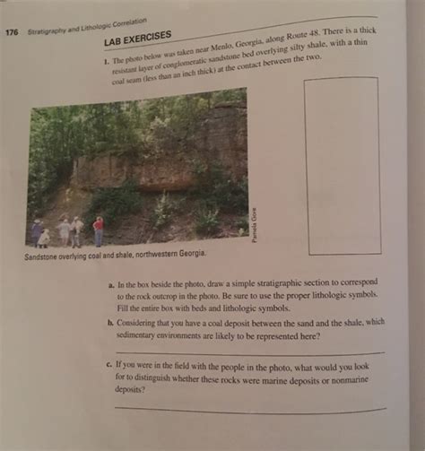 Solved Exercises Stratigraphy And Lithologic Correlation