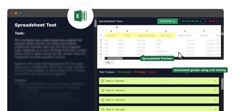 Spreadsheet Test Algobash