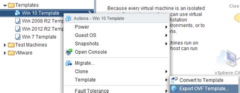 How To Export Ovf Templates In Vmware Vcenter 6x Xenhero