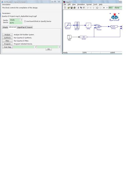 Dsp Builder生成的hdl代码怎样用quartus Ii仿真？ 3721研发网