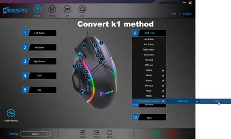 12800 Dpi Rgb Gaming Mouse 12 Programmable Keys Macro Support Gamer Tech