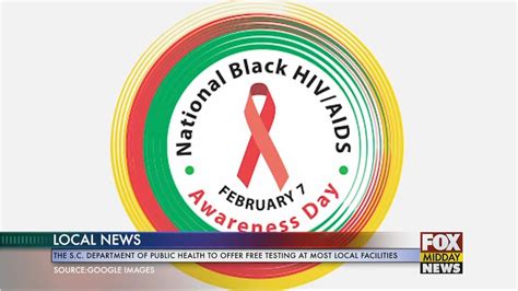 Sc Department Of Public Health Offers Free Stdhiv Testing Wfxb