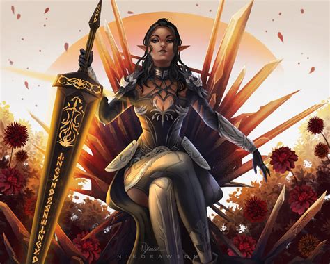 Commission Ffxiv Elezen By Nikdrawson On Deviantart
