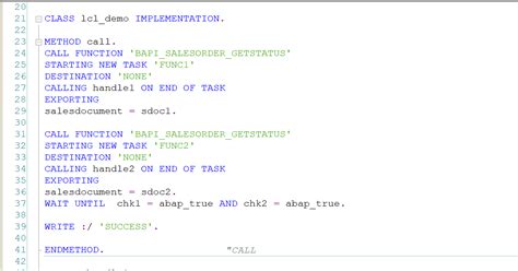 Parallel Processing On Oabap Using Classes And M Sap Community
