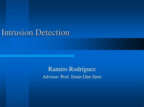 PPT Call Graph Based Intrusion Detection System PowerPoint Presentation ID