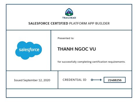 Thanh Vu On Linkedin Trailheadscholarship Salesforce Salesforcedeveloper…