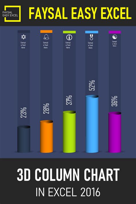 Infographic Cylinder Chart In Excel Beautiful Excel Charts Templates Design Charts In Excel