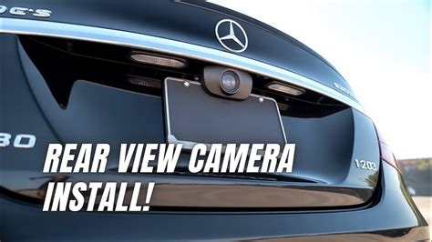 Diy Rear View Backup Camera Install On Mercedes Benz 🚗 Works For All