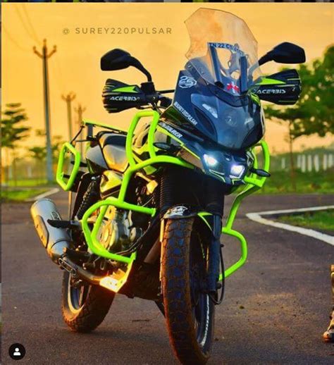 Best Modified Touring Bajaj Pulsar 220 Which Looks Awesome In India