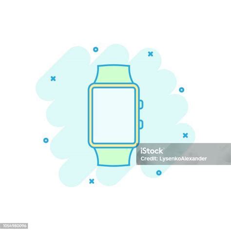 벡터 만화 스타일에서 만화 시계 아이콘입니다 시계 표시 그림 그림 타이머 비즈니스 스플래시 효과 개념입니다 기어 기계 부분에