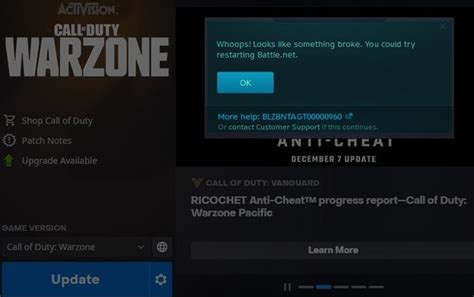 Fix Error Code Blzbntagt00000960