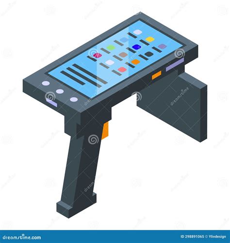 Rfid Tag Security Presentation Cartoon Poster Vector Illustration 176190000