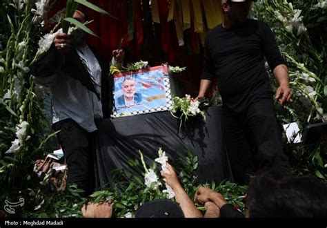 تشییع پیکر شهید اسماعیل هنیه در تهران عکس و فیلم