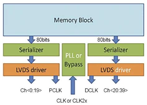 Block Diagram Of The Cmos Sensor Digital Output 77 One Of