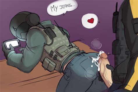 Rule 34 2boys Bandit Rainbow Six Clothed Cum Cum In Ass English