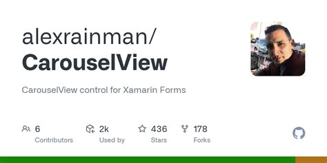 github alexrainman carouselview carouselview control for xamarin forms