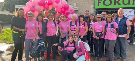 Saint Vérand Les Membres Du Slbe En Rose Grâce à Avecc