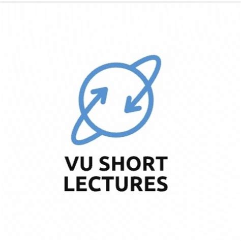 Vu Short Lectures Youtube