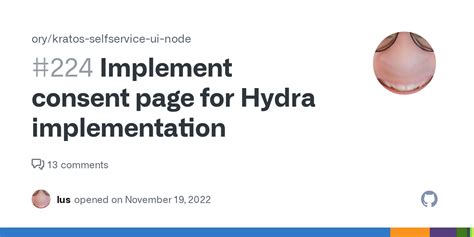 Implement Consent Page For Hydra Implementation Issue Ory Kratos Selfservice Ui Node