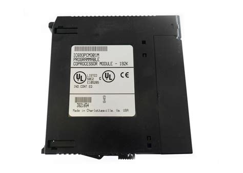 GE FANUC IC693PCM301 Programmable Coprocessor Module Series 90 30