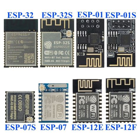 Esp8266 Esp 01 Esp 01s Esp 07 Esp 12e Esp 12f Esp 32 Esp 32s Serial Wifi Wireless Module