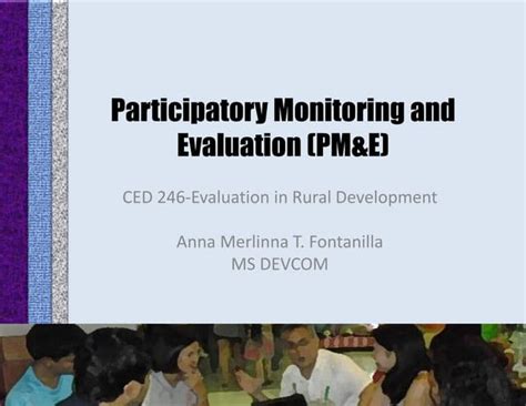 Participatory Monitoring And Evaluation Pdf