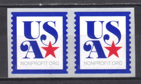 5172 10k Pair Usa Non Profit 05 Cent Mnh United States