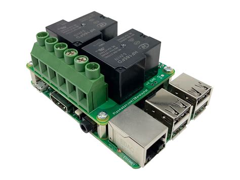 New Product Dual 30a Relay Hat Plasmadan Electronics