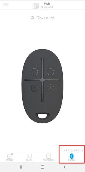 Android App Ajax Systems Support