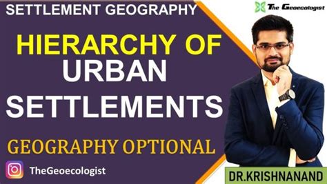 Hierarchy Of Urban Settlements Urban Hierarchy Geoecologist Thegeoecologist