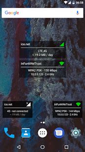 NetInfo Widget Widget For Network Connectivity