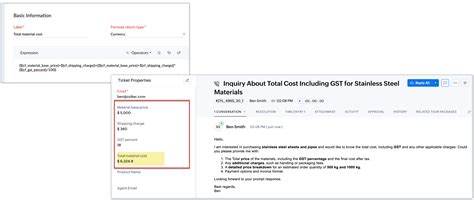 Calculate Service Cost Ticket Age And Other Metrics Using Formula Fields