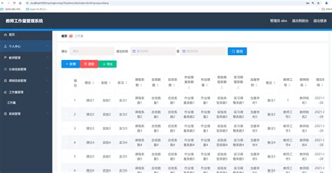 Java毕业设计 基于springboot 的教师工作量管理系统 Csdn博客