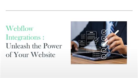 webflow superhero unlock powerful integrations for your website in