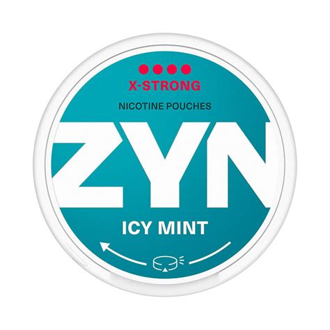 Zyn Icy Mint X Strong Frescura Intensa Y Potente Nicotina