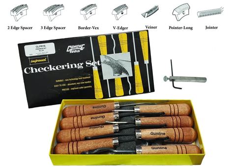 Premier Checkering Set Gunline Tools