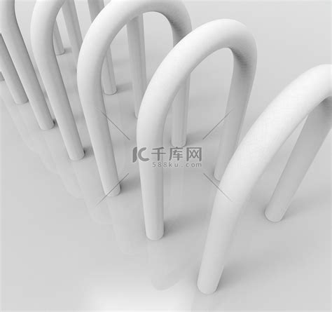 建筑背景的 3d 渲染高清摄影大图 千库网