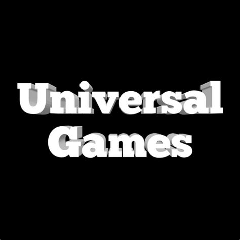 Universal Games Youtube