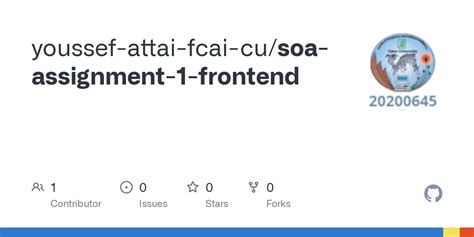 Github Youssef Attai Fcai Cusoa Assignment 1 Frontend