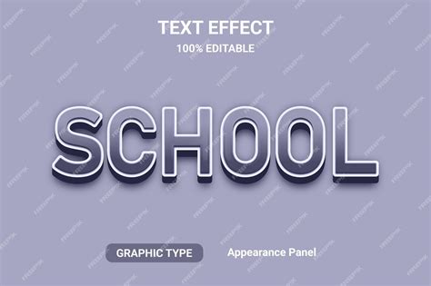 Premium Vector Text Effect Font Style Fully Editable Eps File