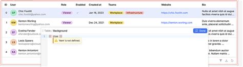 Setting Background Color To Specific Cells 💬 App Building Retool Forum