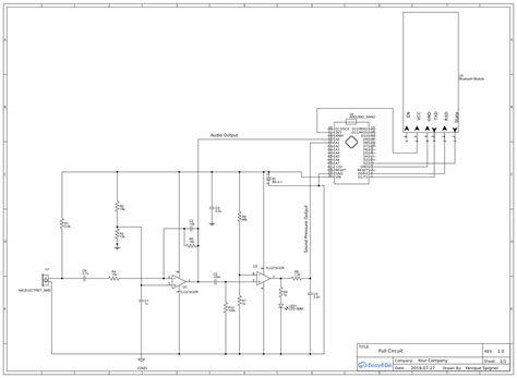 bluetooth microphone sensor easyeda open source hardware lab