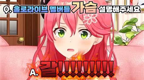 미코의 찌찌설명회 [홀로라이브 사쿠라 미코] Youtube