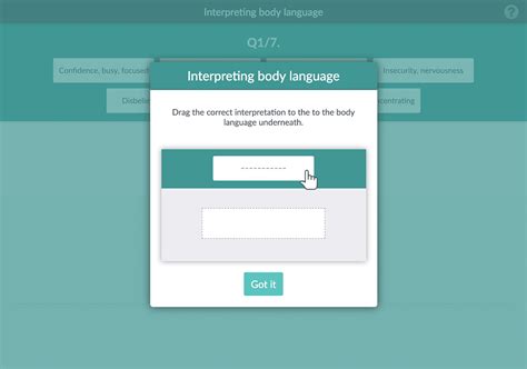 Interactive Drag And Drop Quiz Behance