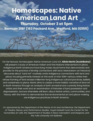Homescapes Native American Land Art With Alicia Harris 103 Center