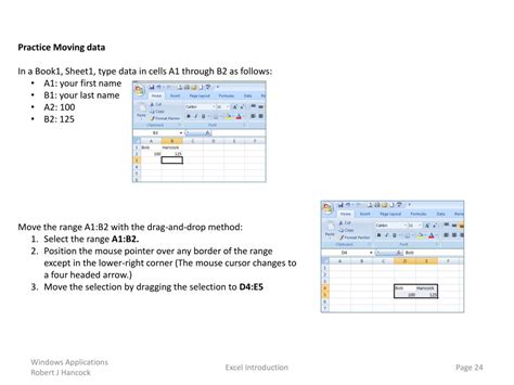 Ppt What Is Excel Spreadsheet Terminology Opening A New Workbook Excel 2007s Interface
