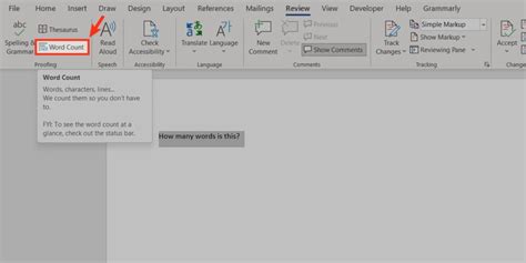 How To Check The Word Count In Microsoft Word Android Authority