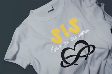 Sis Love T Shirt In Grey Sis
